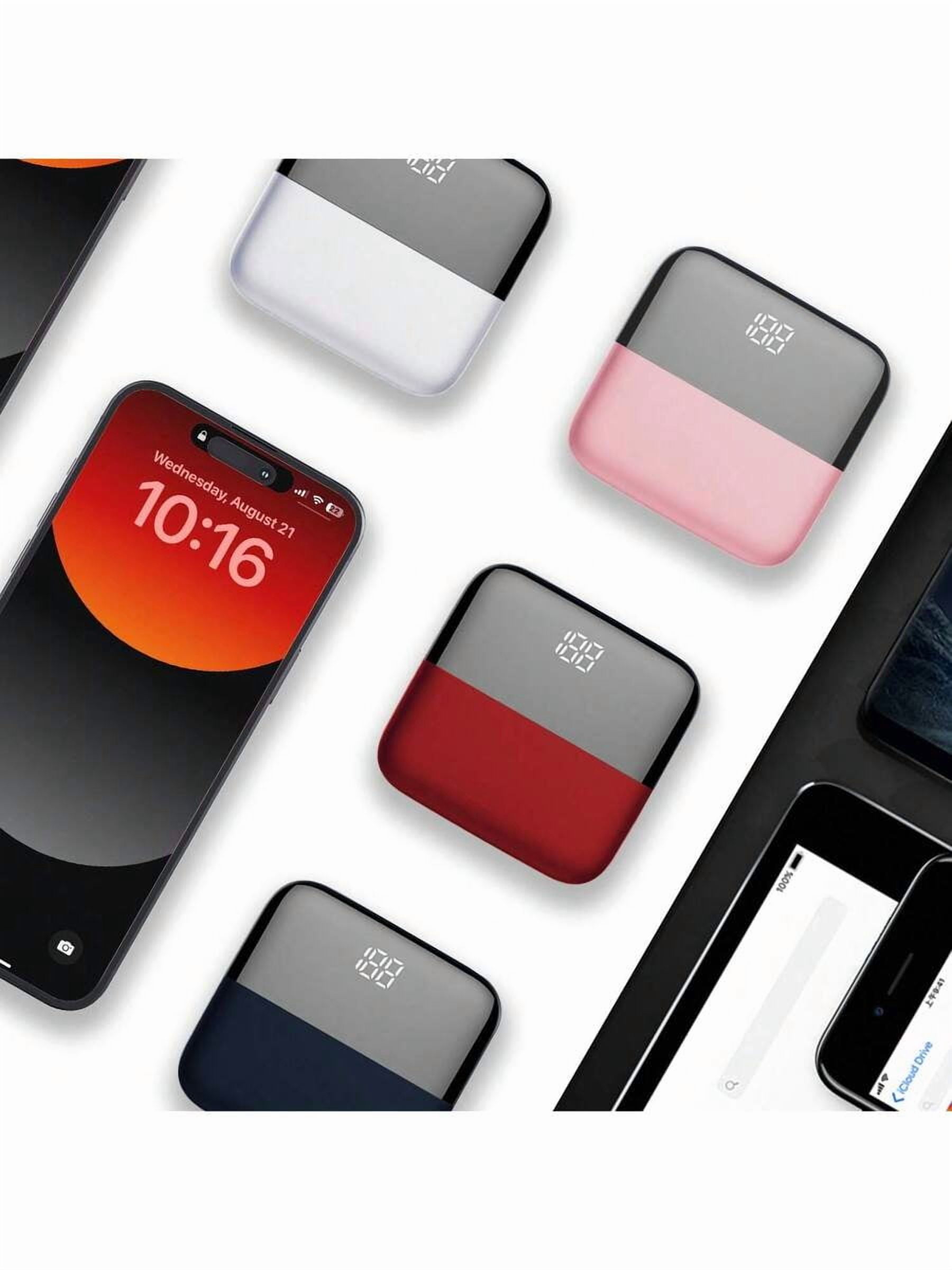 Mini 10000mAh Power Bank, 5V2A Fast Charging, Portable Charger for ...