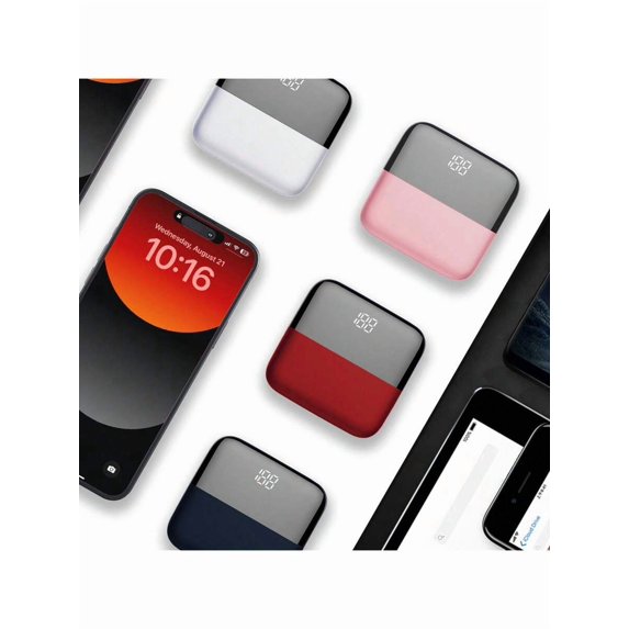 Mini 10000mAh Power Bank, 5V2A Fast Charging, Portable Charger for ...