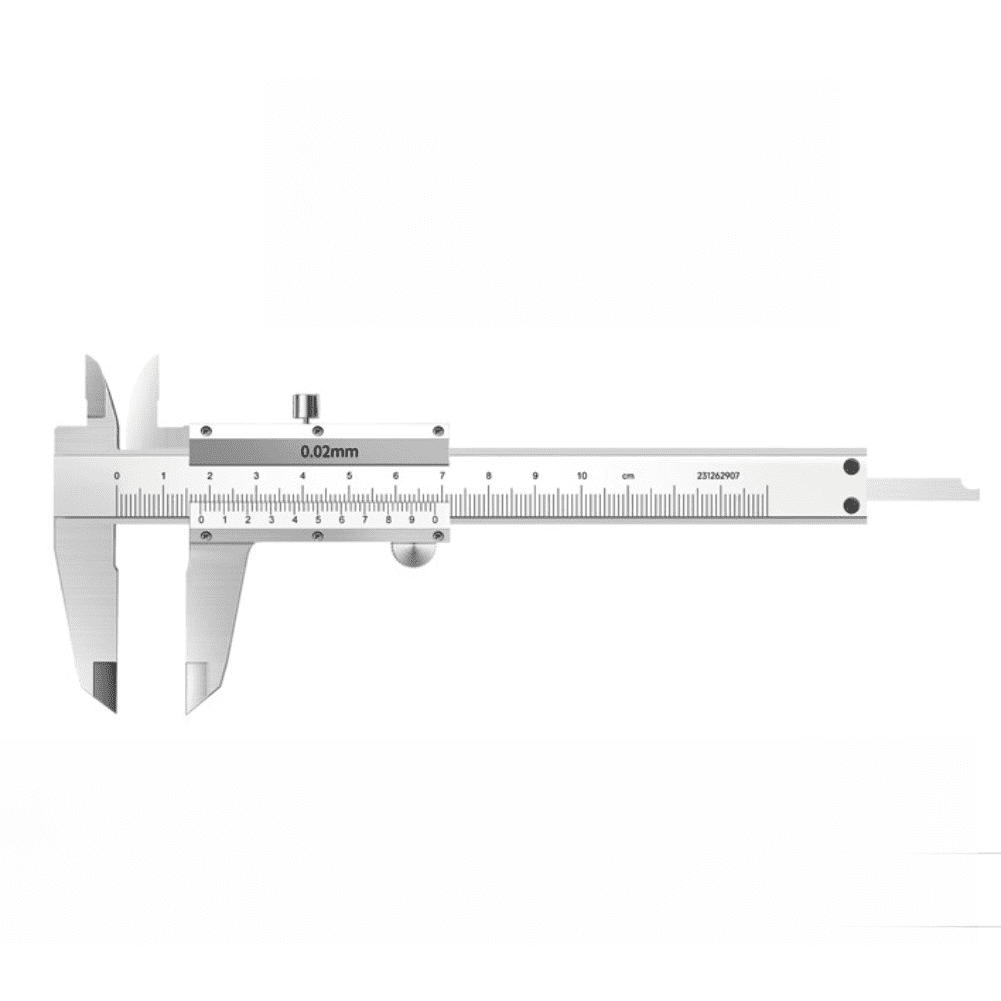 Mini 100Mm Vernier Caliper Metal Small Caliper For Accurate Depth And ...