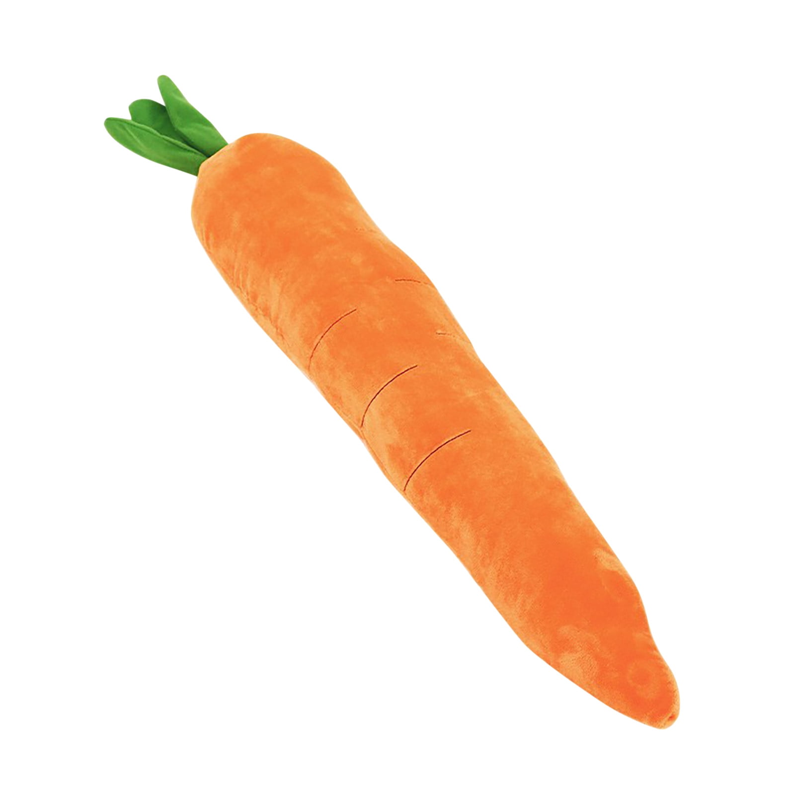 Mini 11.8" Anxiety Relief Carrot Plush Toy - Squeaker Inside ...