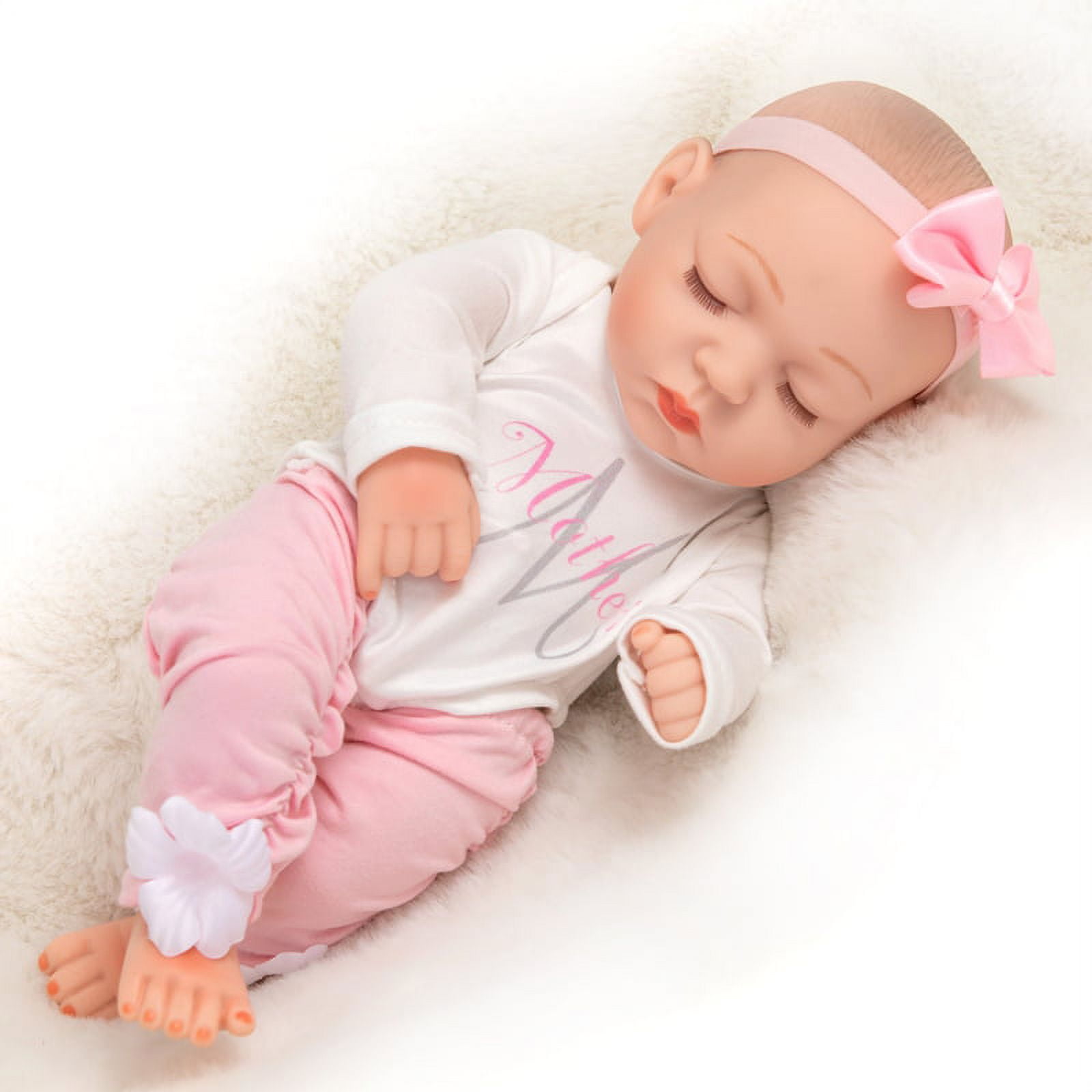 Real Life-Like 11 Inch Full Body Silicone Vinyl Reborn Doll with ...