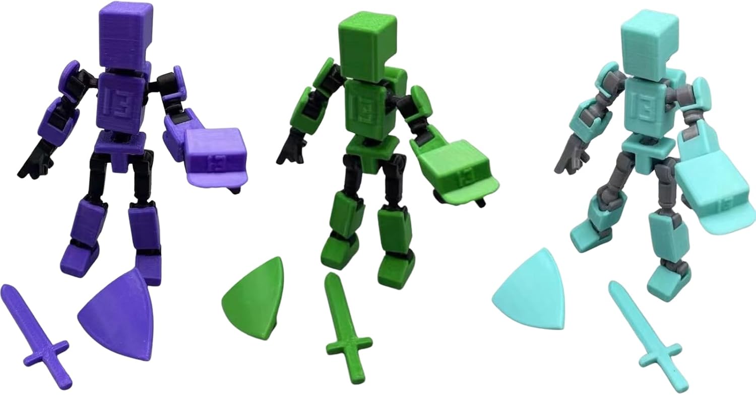 Mini 13 Action Figure, Mini T13 Action Figure 3D Printed, Fully ...
