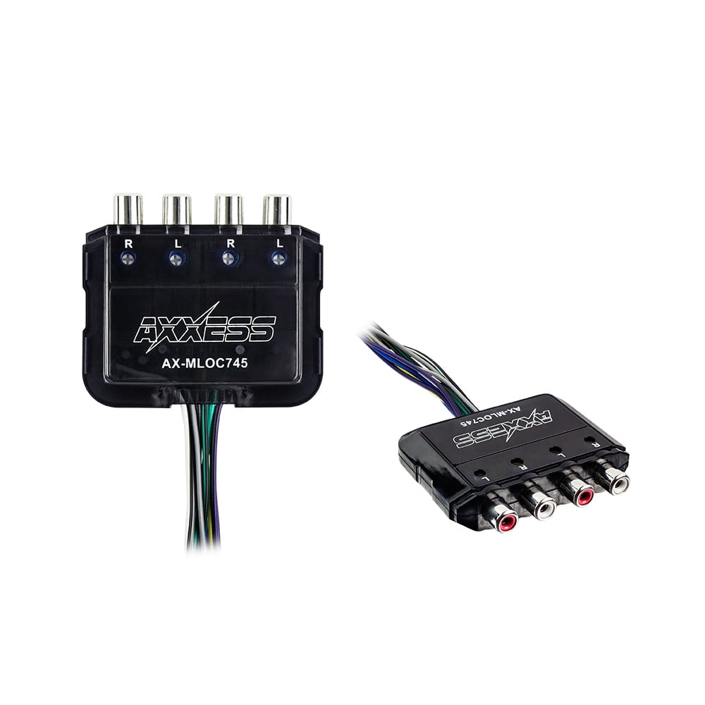 Mini 150 Watt 4 Channel Line Output Converter - Walmart.com