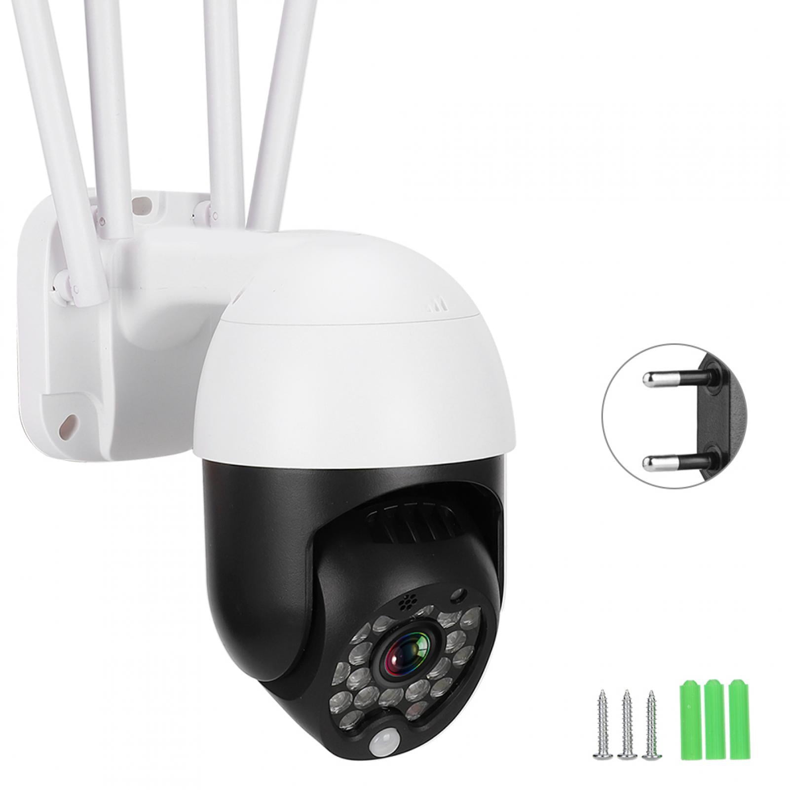 Mini 1in WiFi 1080P IP66 18 Lights Pan/Tilt Infrared Dome Outdoor ...