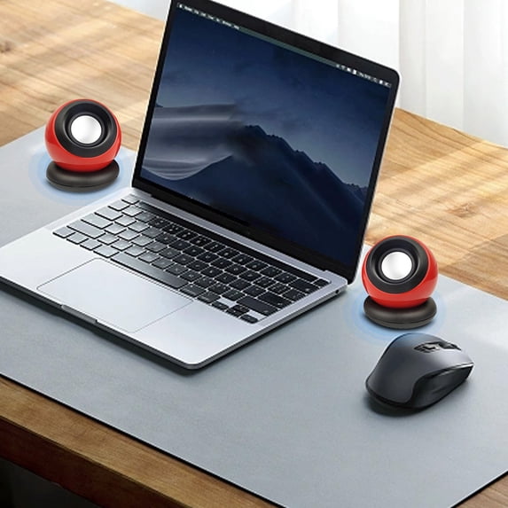 Mini 2.0 USB Laptop Speaker, Bluetooth 5.0 Computer Speakers, Portable ...