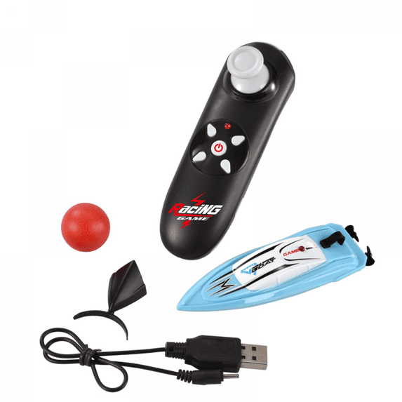 Mini 2.4G Remote Control Boat High Speed Electric Speedboat Children's ...