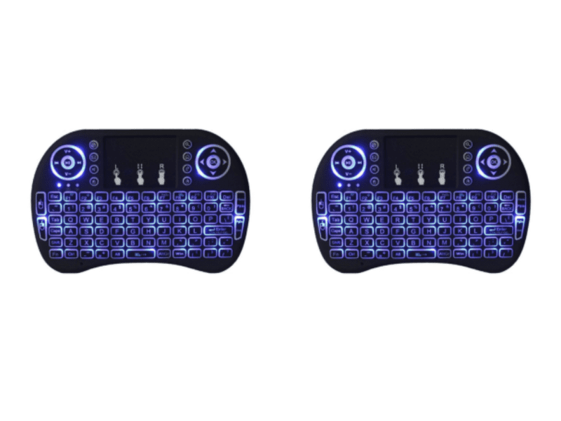 (2 pack) Mini 2.4GHz USB Wireless Keyboard W Touchpad Mouse for PC ...