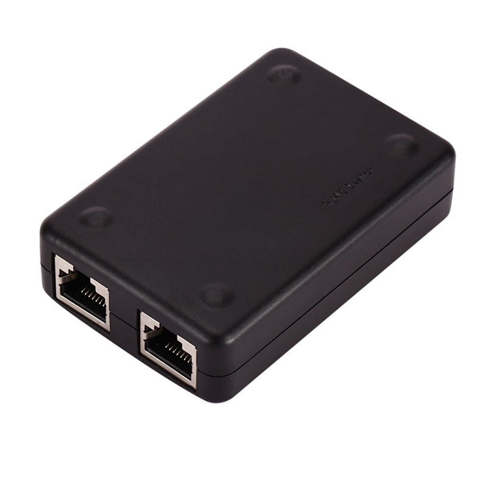Mini 2 Port RJ45 Lan Hub Network Switch Box Computer Ethernet Internet ...