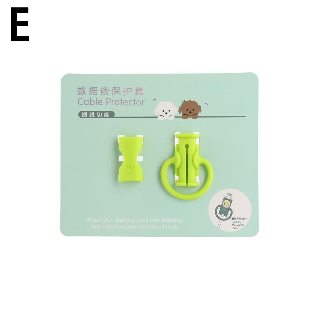 Mini 2 in 1 Data Cable Protector Cover,Cute Cable Winder Protection ...