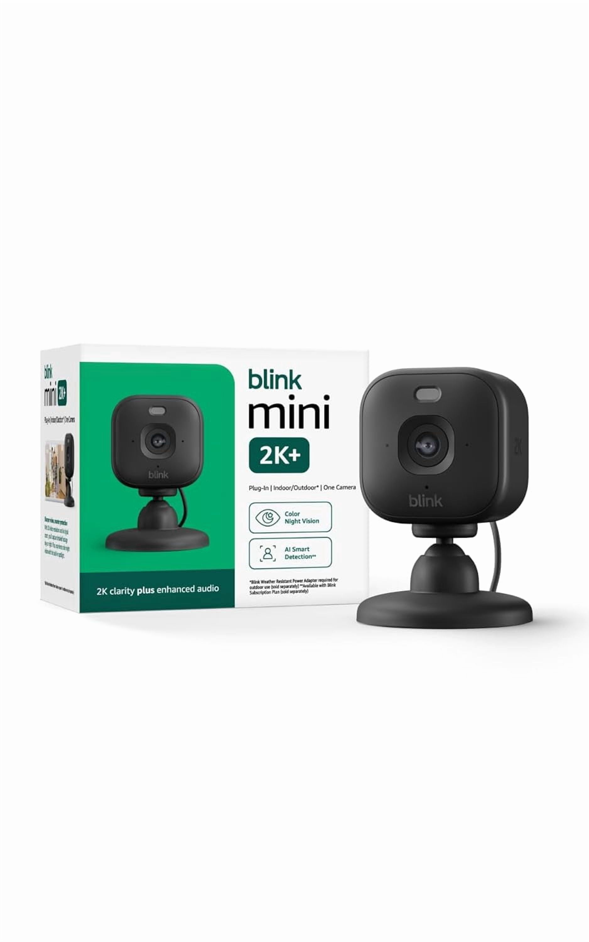 Mini 2K+ (newest model) – Plug-in Home & Pet Indoor Security Camera ...