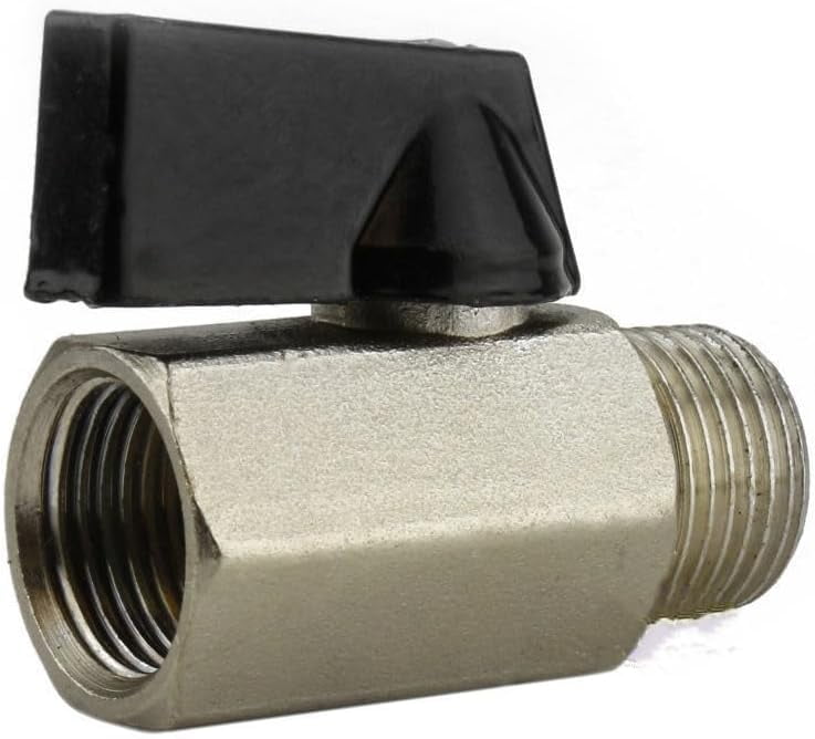 Mini 3/8 ball valve for 3/8 Inch Male NPT Brass Ball shut Off Valve ...