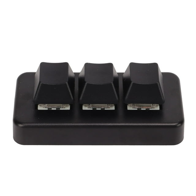 Mini 3 Button Control Keyboard With Usb Cable Custom Knob Keyboard