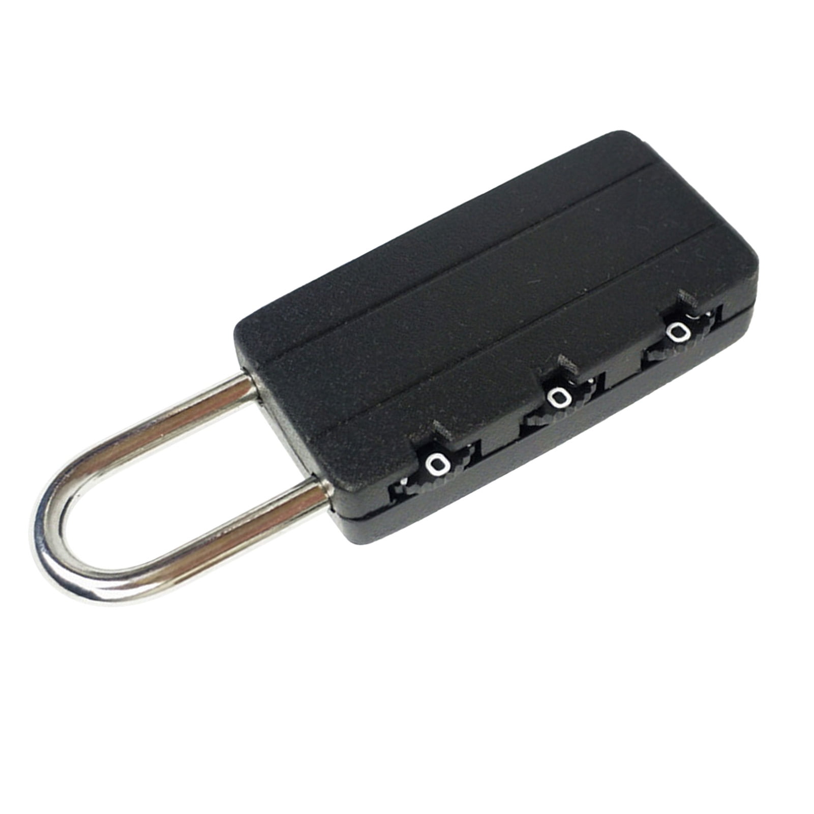 Mini 3 Digits Combination Padlock Travel Luggage Lock for Suitcase ...