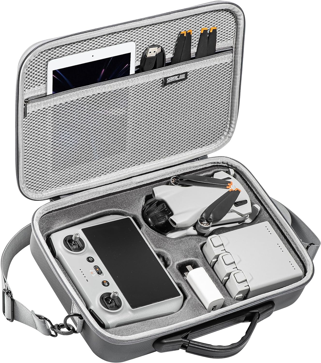 Mini 3/Mini 3 Pro Case, Portable Travel Bag Carrying Case for DJI Mini ...