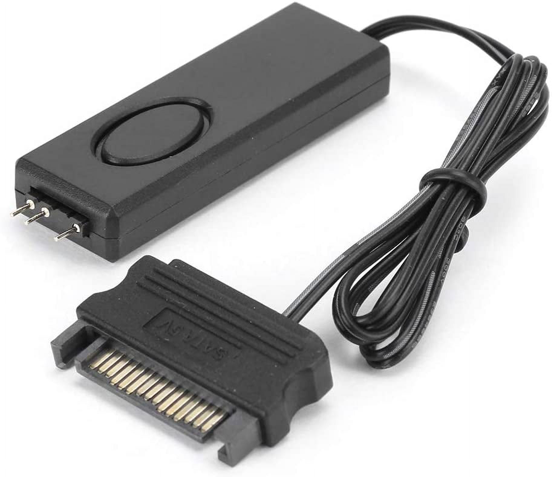 Mini 3‑Pin ARGB Connector RF Remote Control Fan Light Controller LED ...