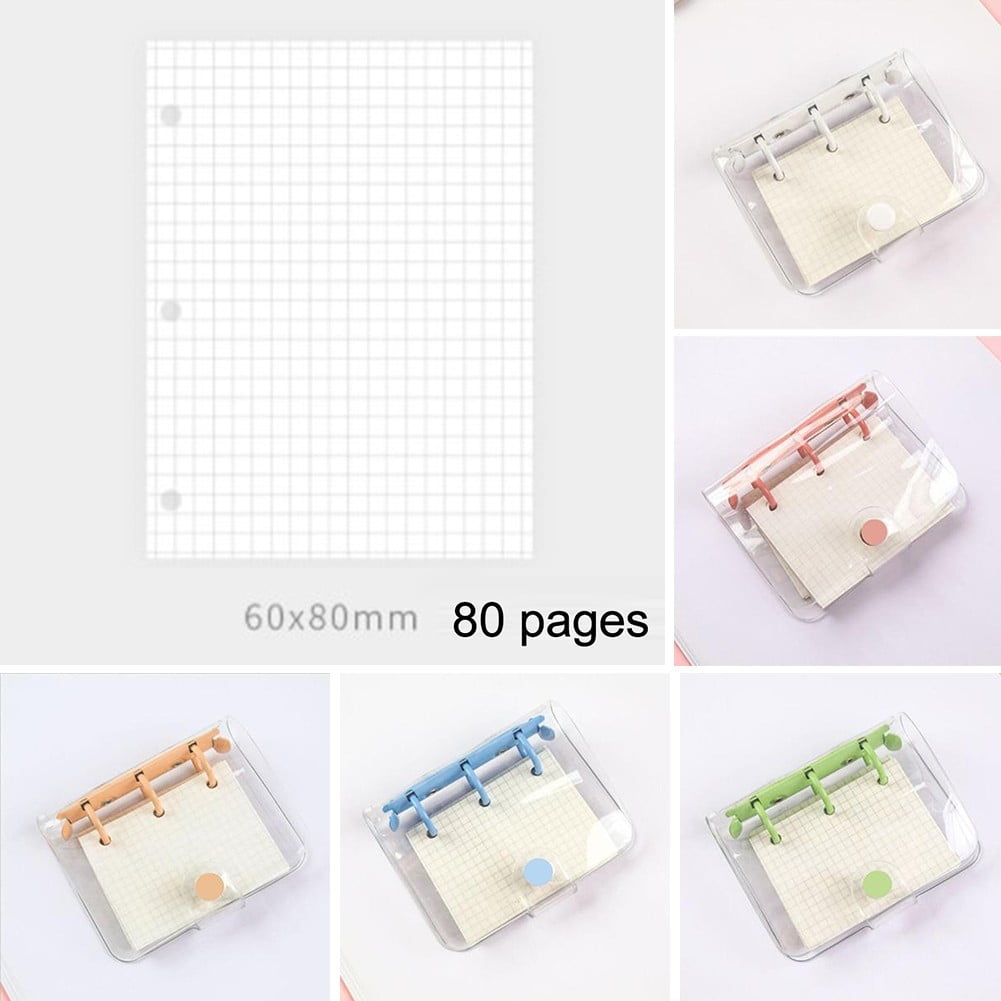 Mini 3 Ring Binder Diary Hand Book Stationery Notebook And Journal ...