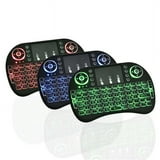 TV xStream Mini Backlit Wireless Keyboard, 2.4GHz USB Dongle, Touchpad ...