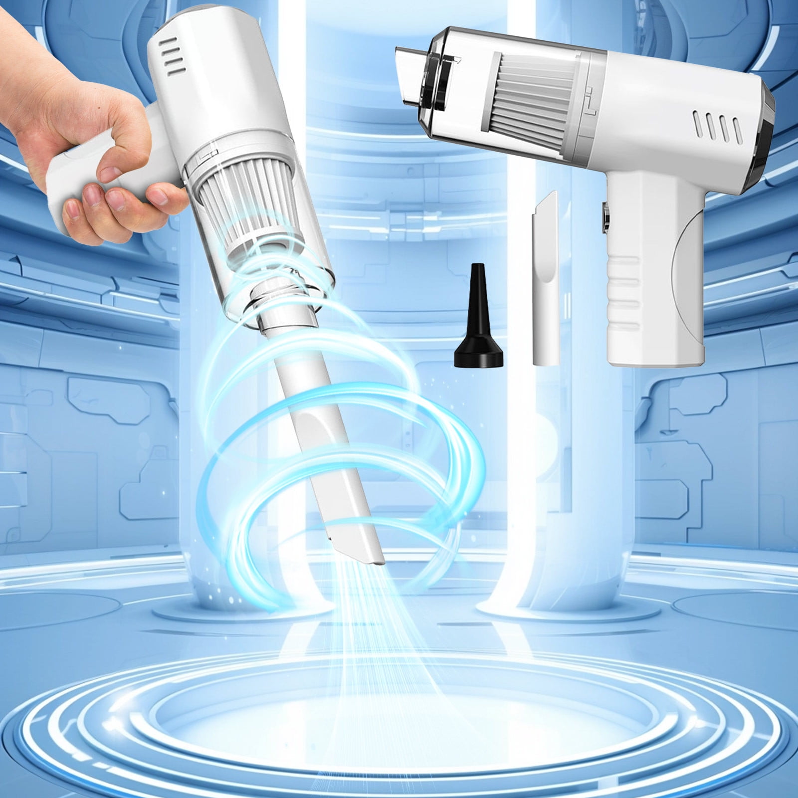 Mini 3 in 1 Cordless Vacuum,Portable Handheld Vacuum,Rechargeable ...