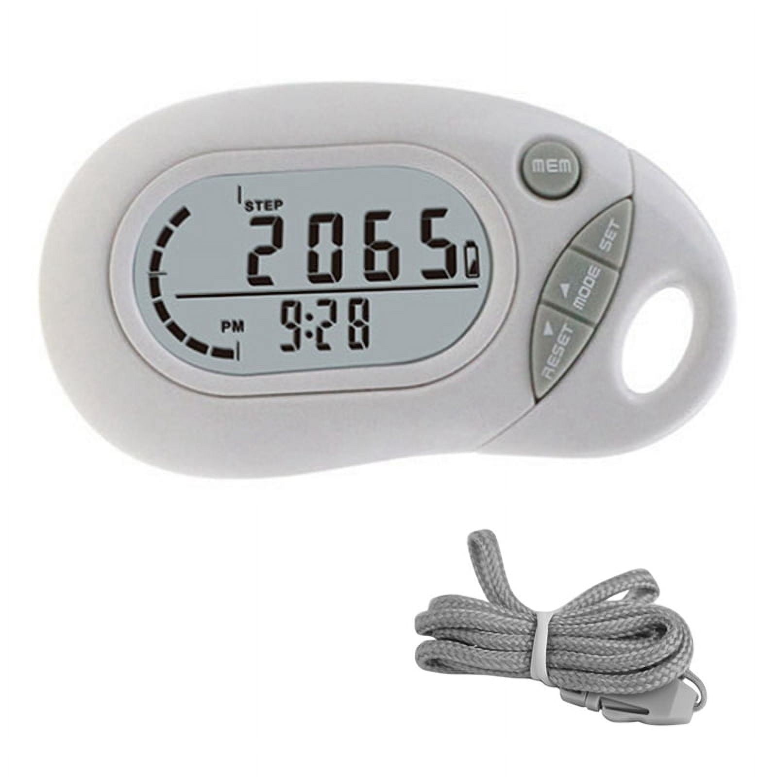 Mini 3D Pedometer Portable Large Screen Step Counter Tracker No Phone ...