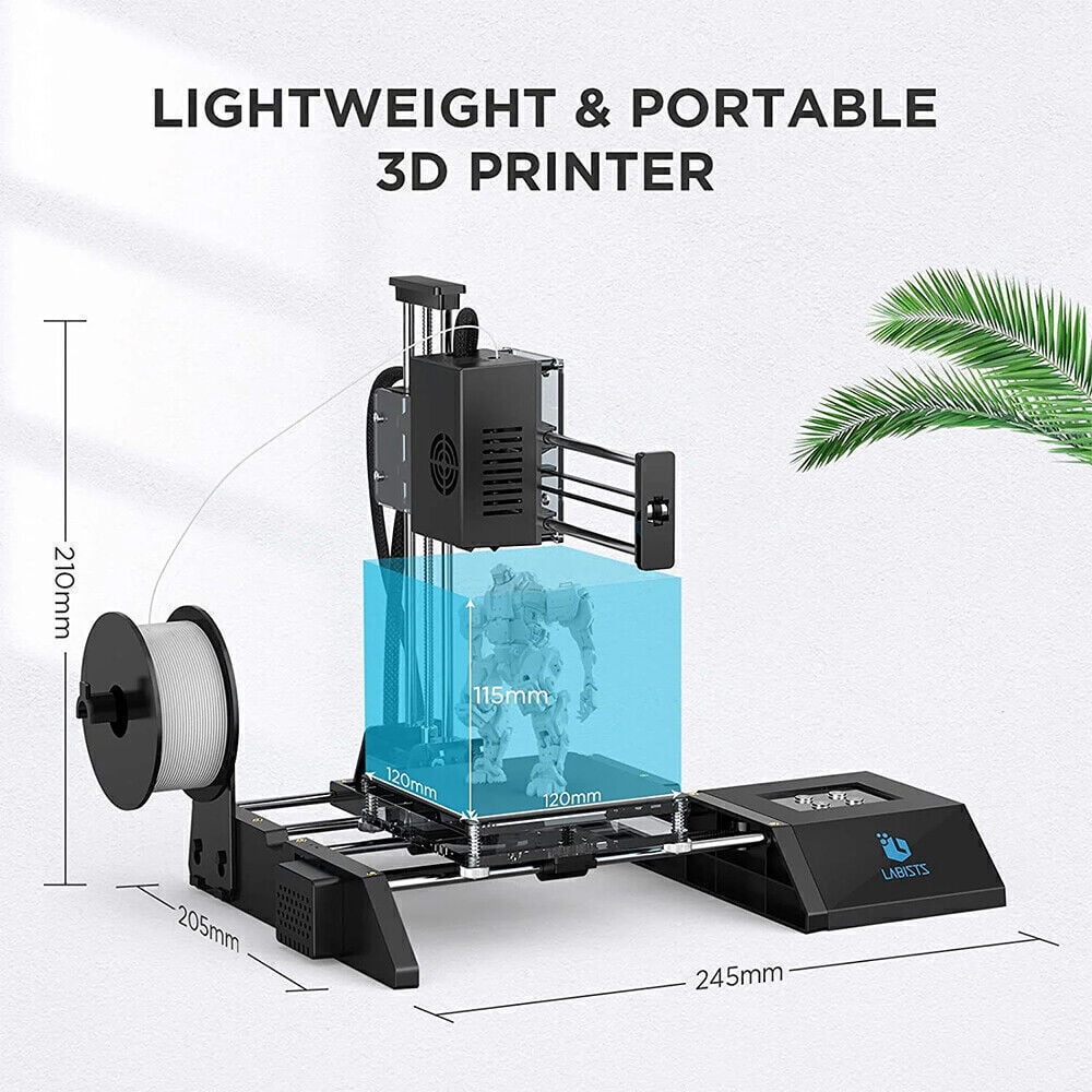 Mini 3D Printer Easy to Set Up Disassemble Perfect Gift Desktop DIY PRO ...