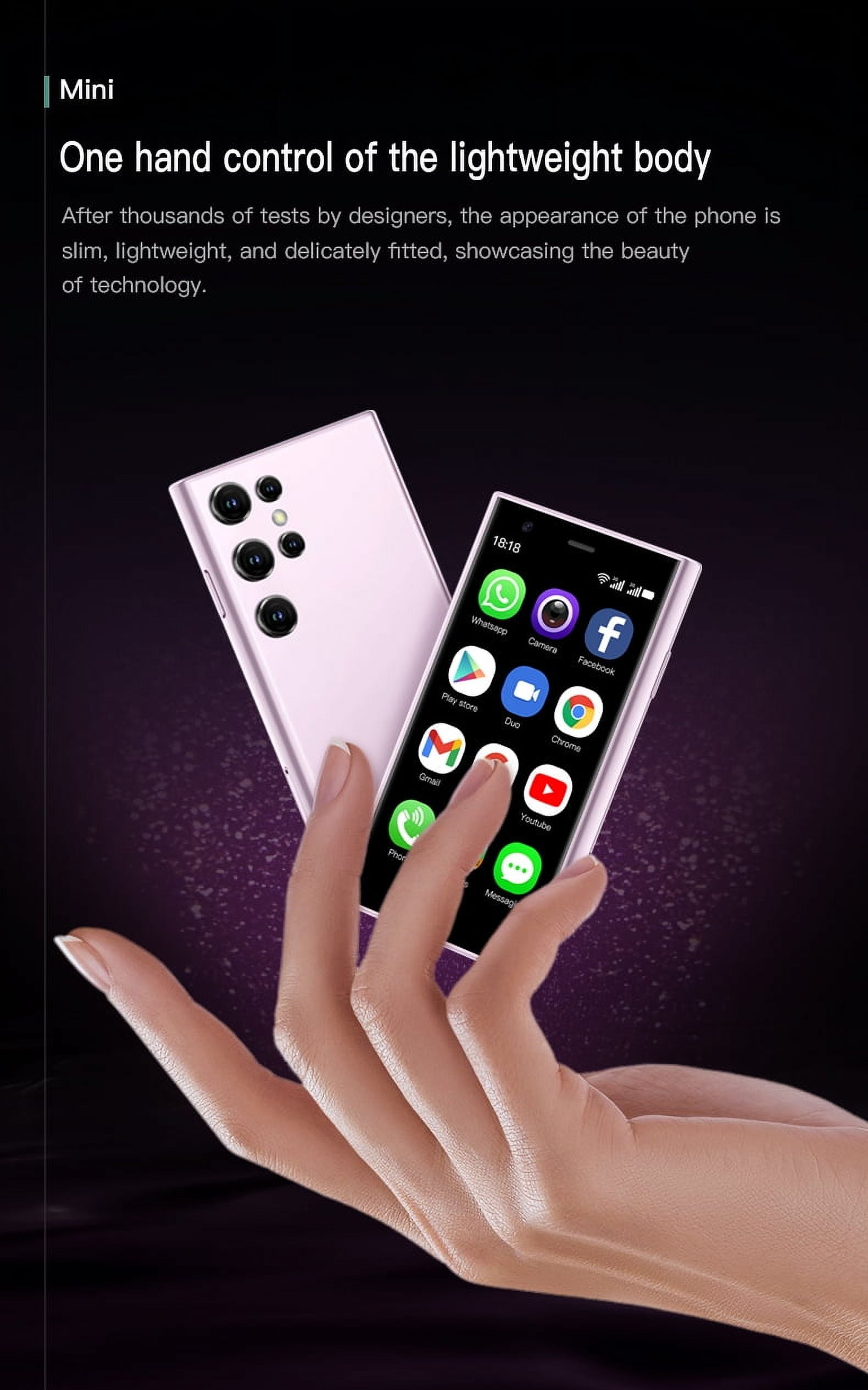 Mini 3G Smartphone Android 8.1 Dual SIM 3.0 Inch HD 1000mAh Battery ...