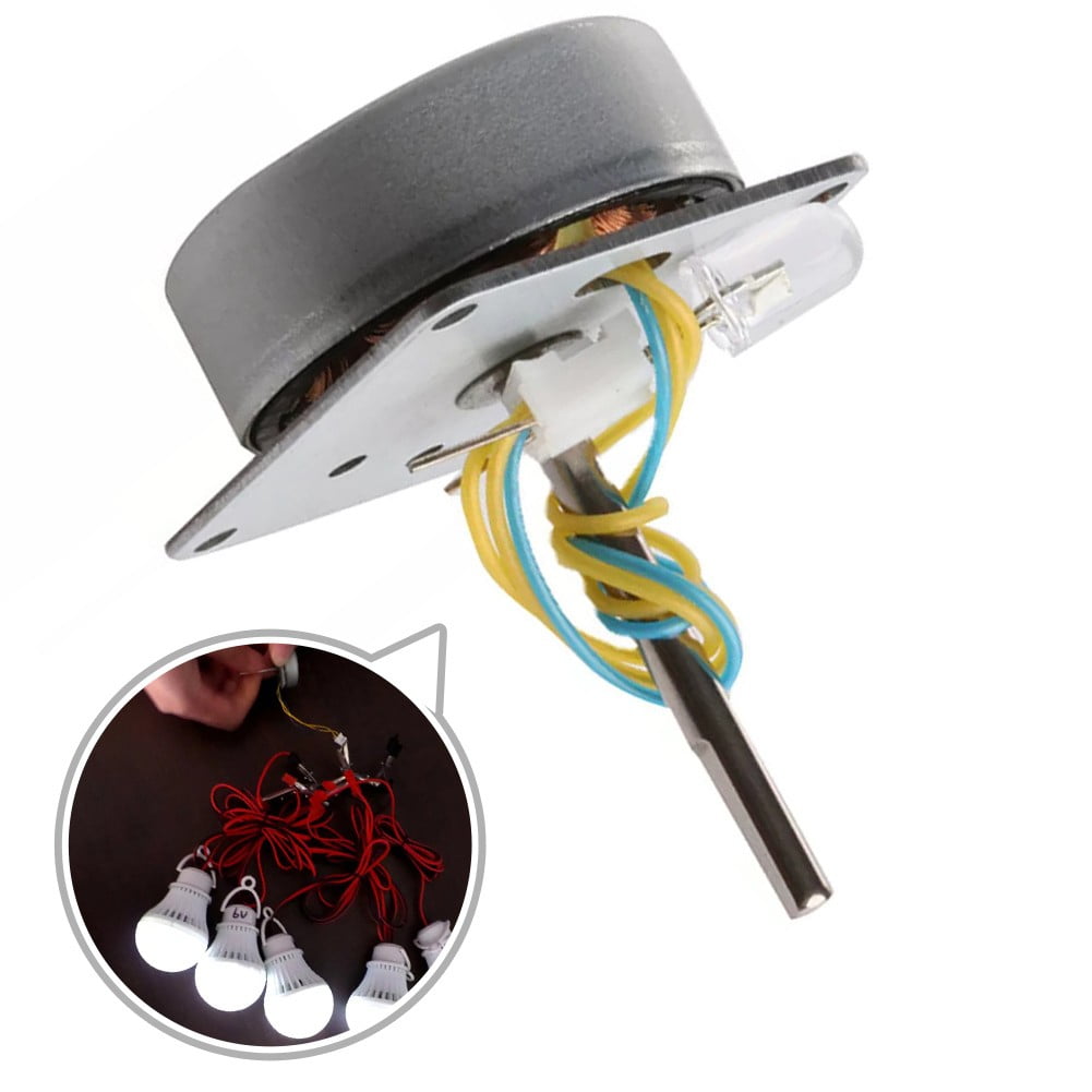 Mini 3V-24V Electric Wind Turbine Motor Generator Generators Blade ...