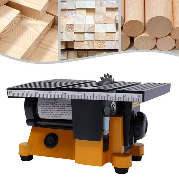 Mini 4" Electric Table Saw Bench Saw DIY Wood Stone Glass Working ...