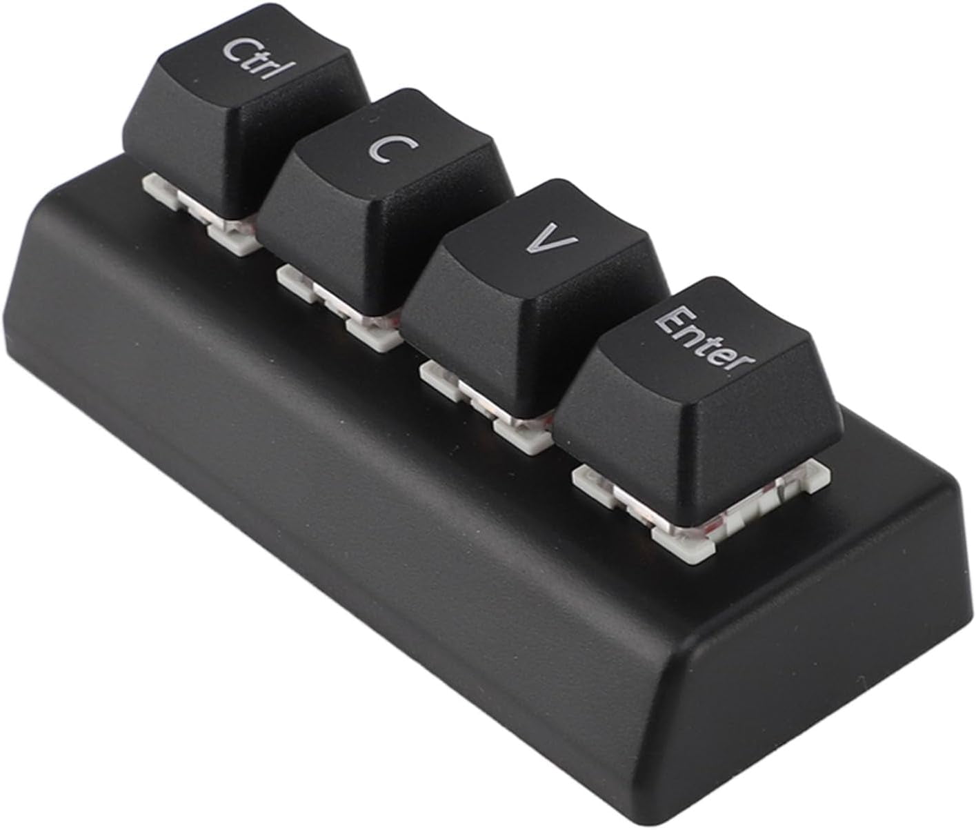 Mini 4 Key Keypad, Mechanical Gaming Keyboard With Programmable Keys ...