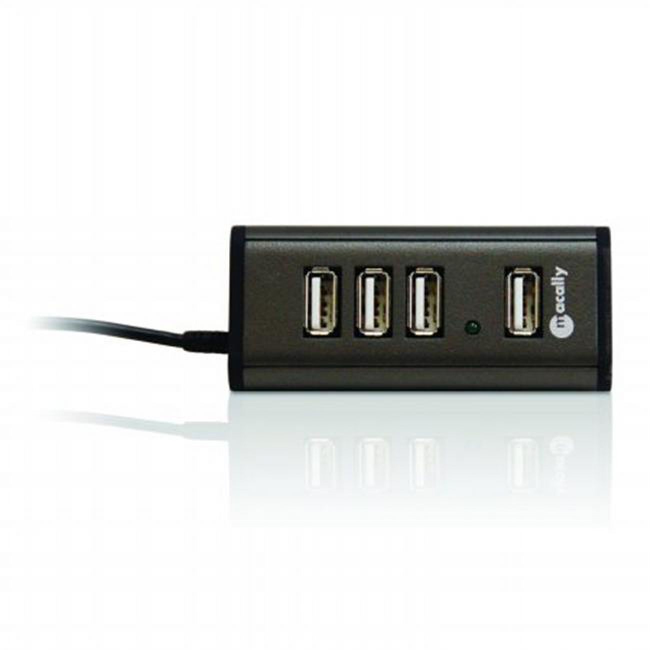 Mini 4 port USB 2.0 Hub with AC Adaptor - Walmart.com