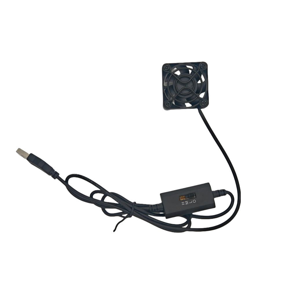 Mini 40mm USB cooling fan with 3 adjustable speeds for laptops and ...