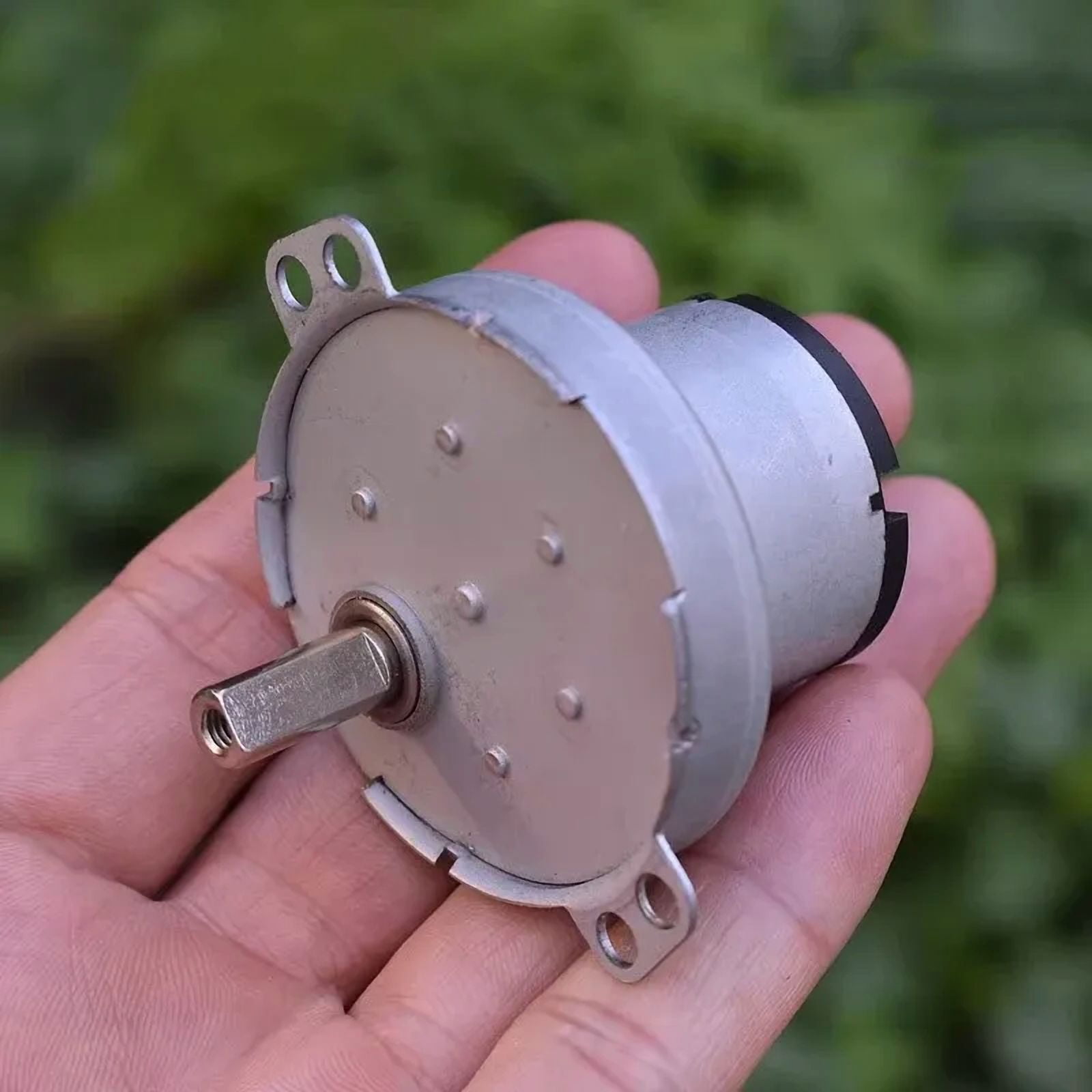 Mini 49MM DC Gearmotor 6V-12V 8RPM Slow Speed High Torque Micro RK-528 ...