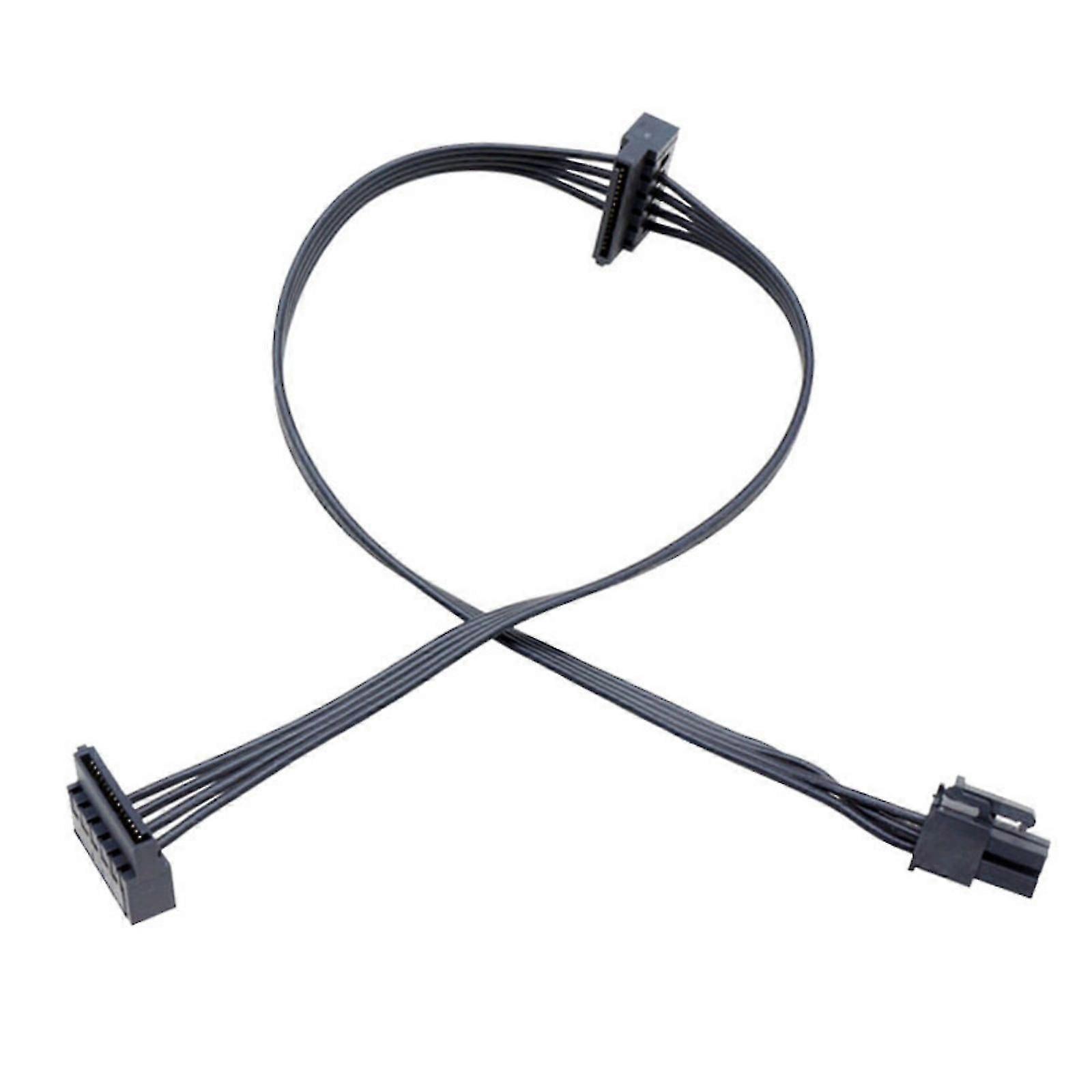 Mini 4Pin/4Pin/Min6Pin to Double 15Pin Hard Drive Cable Power Supply ...