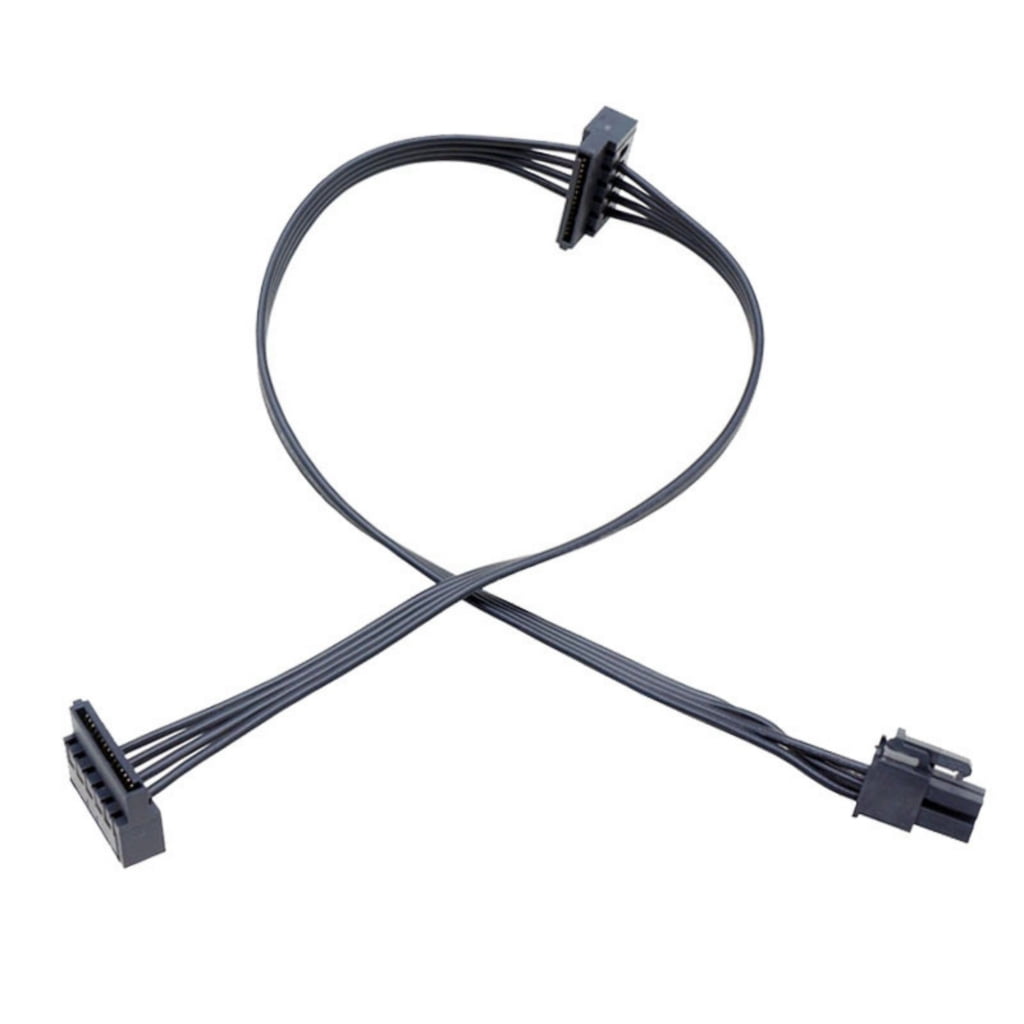 Mini 4Pin/4Pin/Mini 6Pin to Double 15Pin Hard Drive Power Cable Mini 4P ...