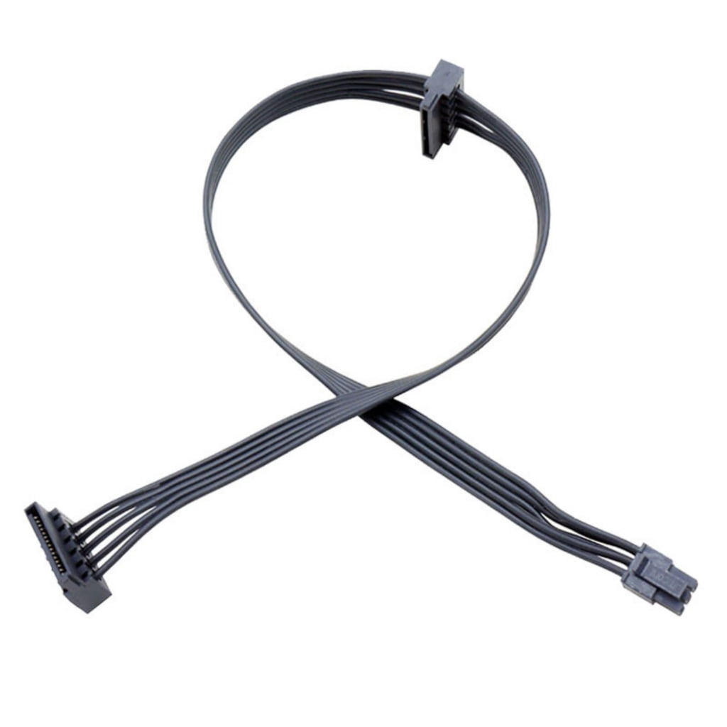Mini 4Pin/4Pin/Mini 6Pin to Double 15Pin Hard Drive Power Cable Mini 4P ...