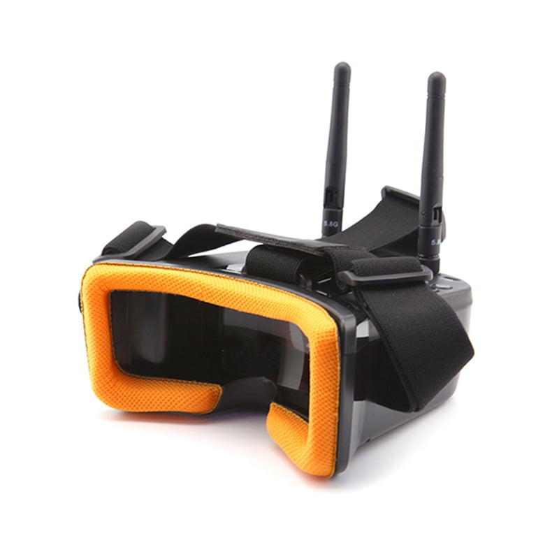 Mini 5.8G 40CH3 Dual Antennas FPV Goggles Video Glasses Headset with 3 ...