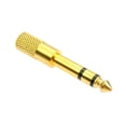 Mini 6.5mm Male to 3.5mm Female Jack Audio Adapter Plug Connector ...