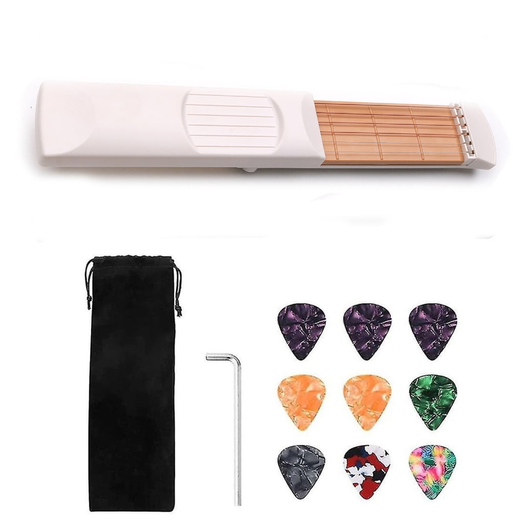 Mini 6 Frets Guitar Trainer Tool, Guitar Chord Trainer Portable ...