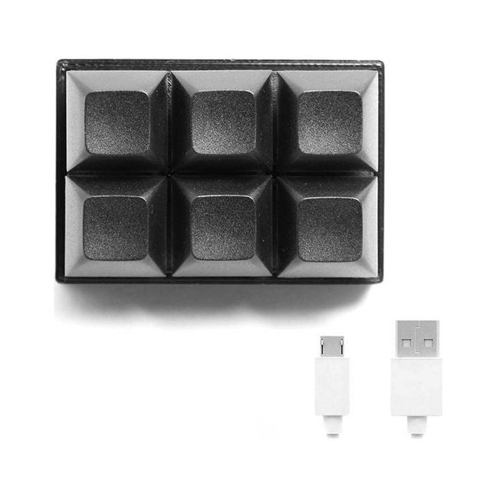 Mini 6-key Copy Paste Mechanical Keyboard USB Programming Shortcut Key ...