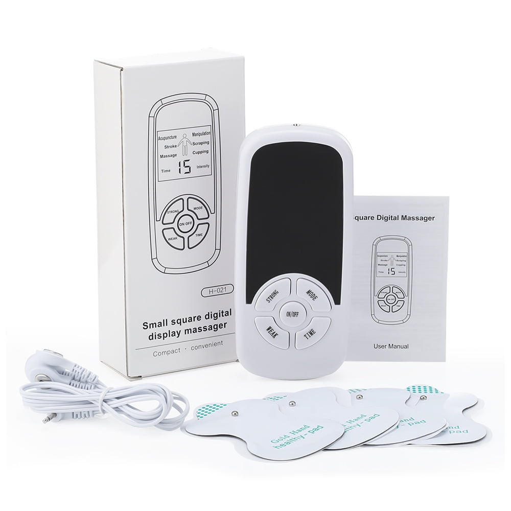 Mini 6-mode massager multi-function intelligent electrode patch ...