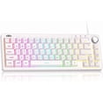 Mini 60% Gaming Keyboard, Backlit -Compact Keyboard, TS68 Mechanical ...