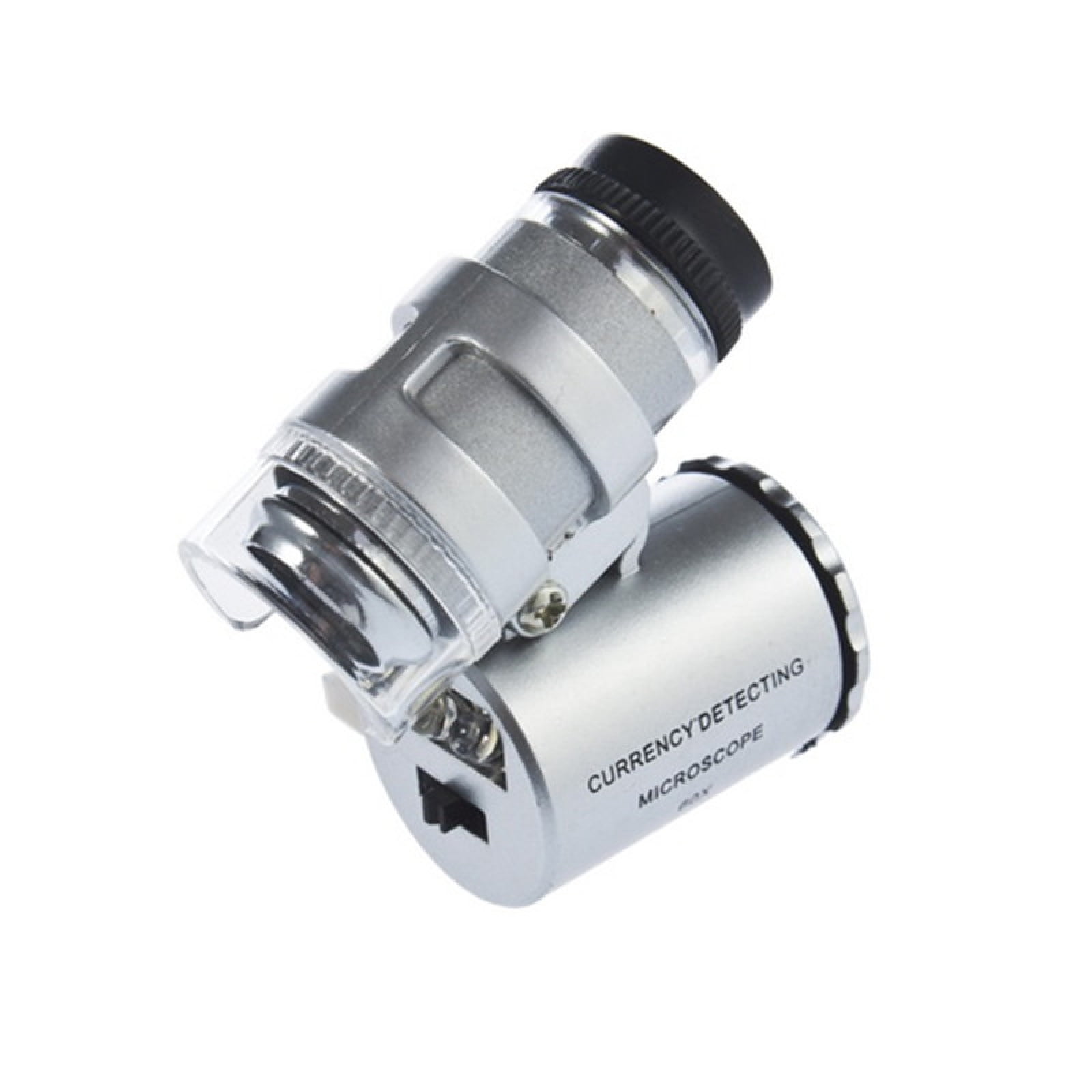 Mini 60X Loupe with LED Light Compact Adjustable Magnification for ...