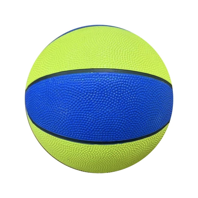 Mini 7" Youth Basketball Yellow and Blue Multi-color - Walmart.com
