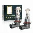 Mini 9005 HB3 Bi-LED Projector Lens Hi-Lo Beam Bulbs Lamp Light LED ...