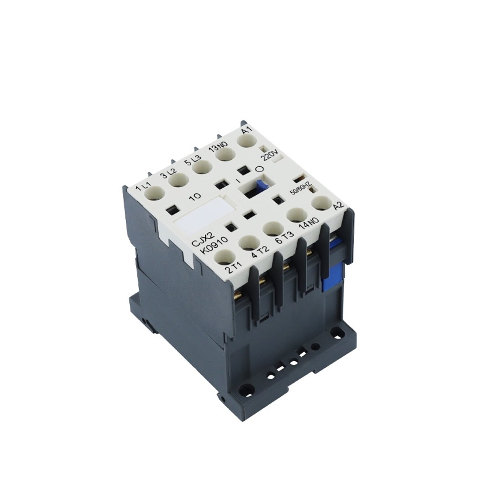 Mini AC Contactor, CJX2-K0910, K0901, K1210, K1201, K1610, 3main 1NO/3main 1NC Coil ,230, 50Hz ...