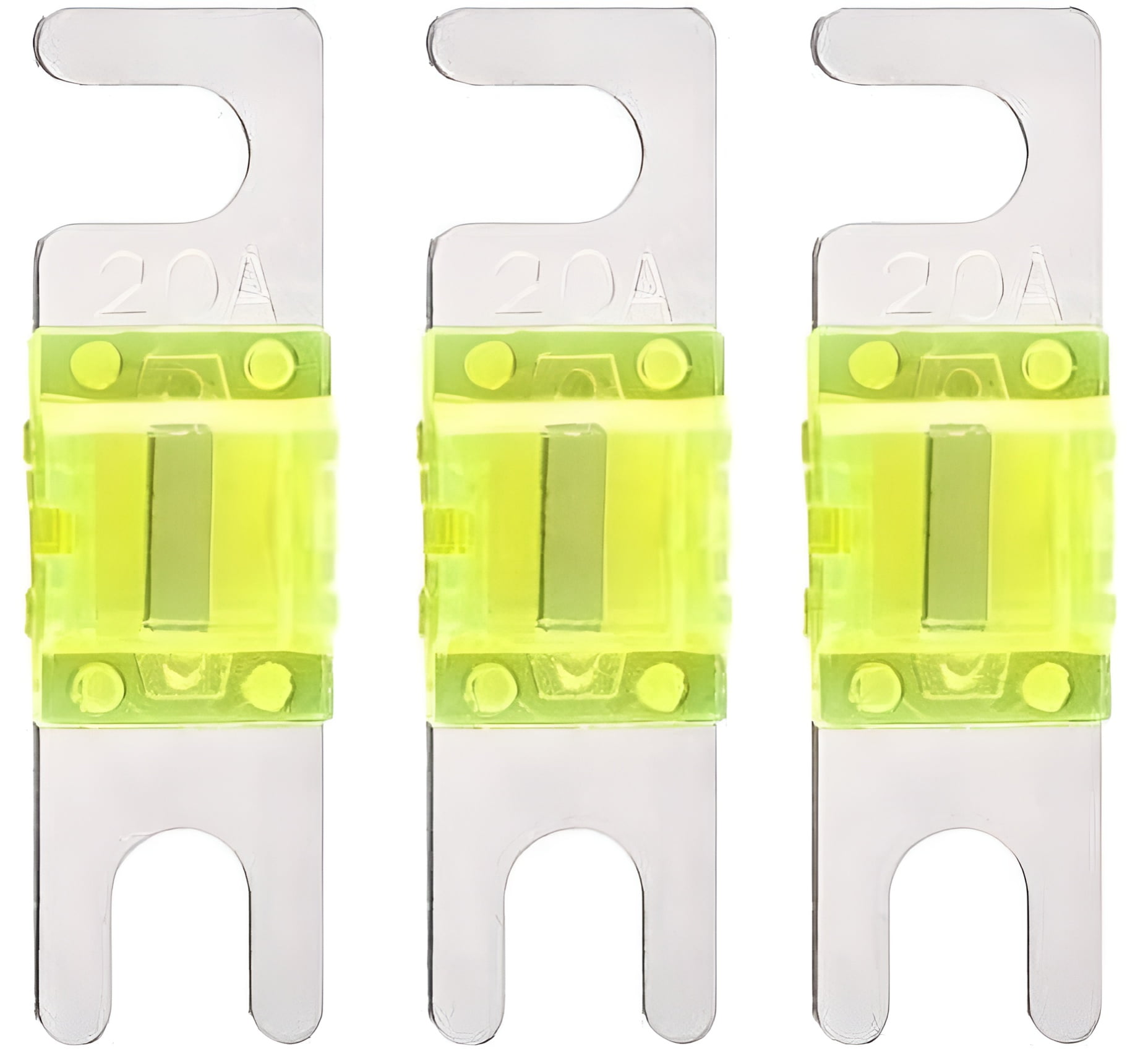 Automotive Authority, 20A, 32V AFS Electrical Fuse 3 Piece - Walmart.com