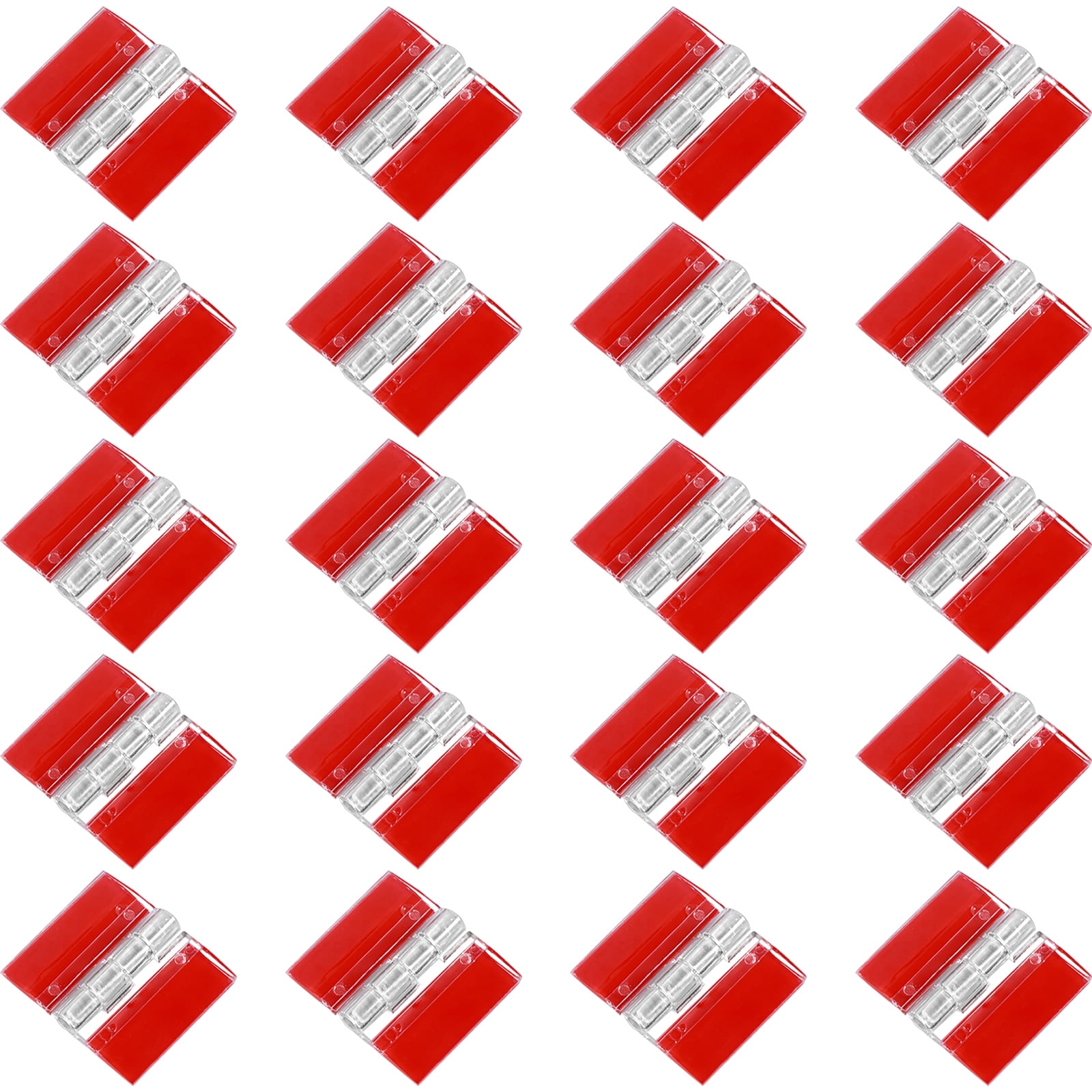 Mini Acrylic Hinge Foldable Small Transparent Hinge Self-Adhesive Clear ...