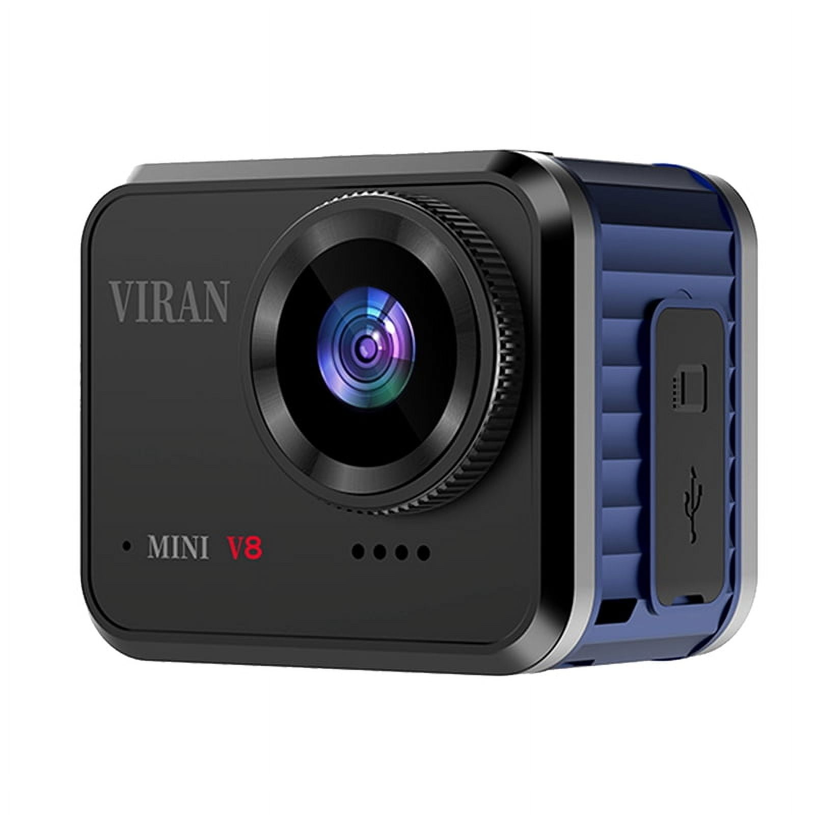 Mini Action Camera 4K60fps Ultra HD 16MP WiFi 145°10M Body Waterproof ...