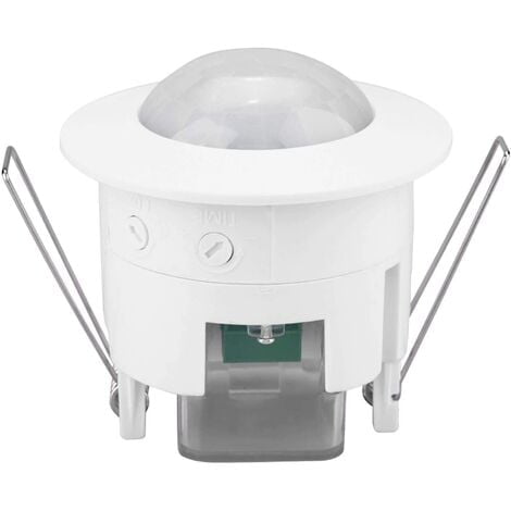 Mini Adjustable 360° Ceiling PIR Body Infrared Motion Sensor Detector ...