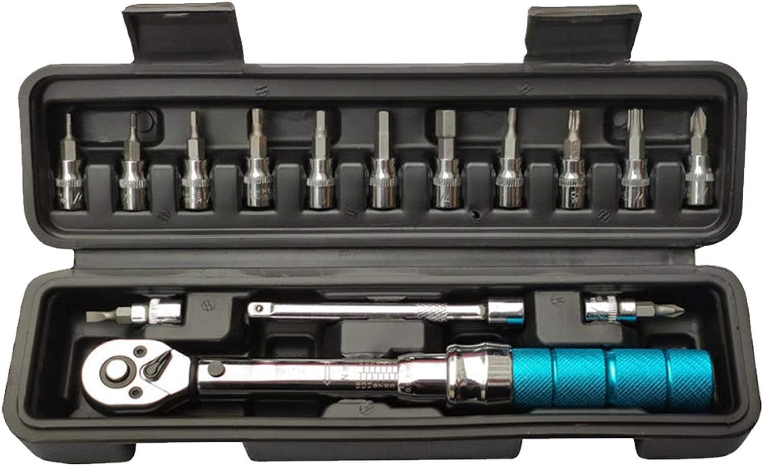 Mini Adjustable Bike Torque Wrench, Bicycle Repair Tool Kit, 1/4 2-24Nm ...