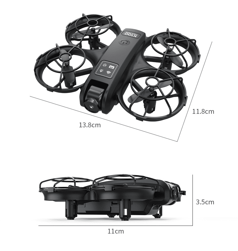 Mini Aerial Screen-Controlled Drone with Optical Flow Positioning, Full ...